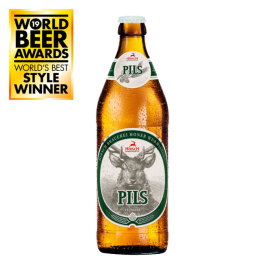 Honer/Hirsch Brauerei Hirsch Pils 0,5 ltr - 9 Flaschen